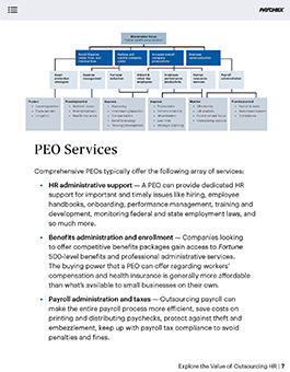 Explore the Value of Working with a PEO | Paychex