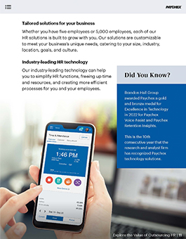 Explore the Value of Working with a PEO | Paychex